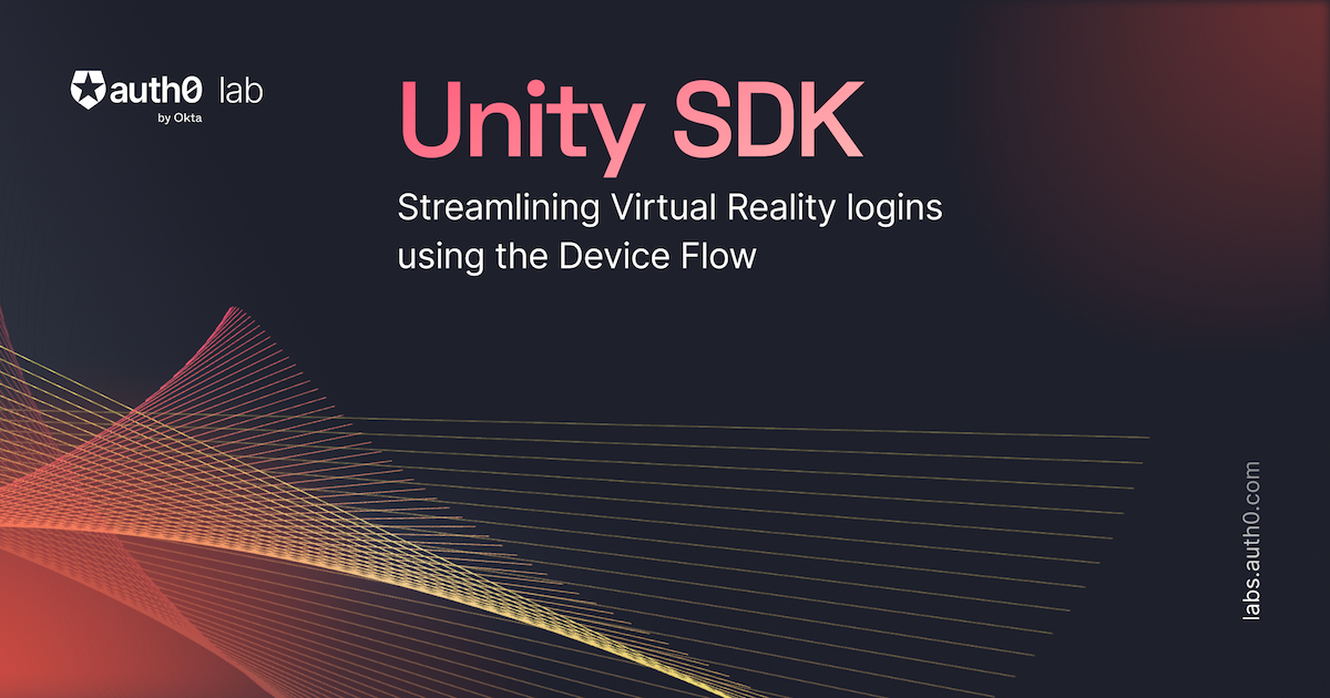 Auth0 Lab - VR Login for Unity