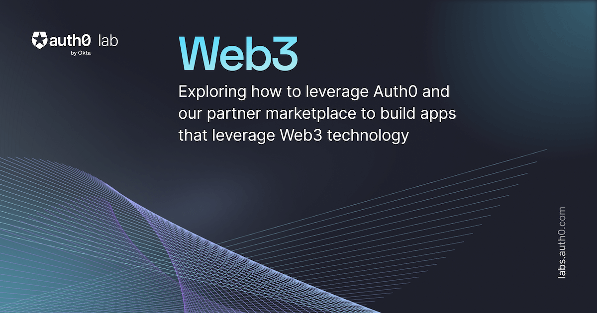 Auth0 Lab - Web3